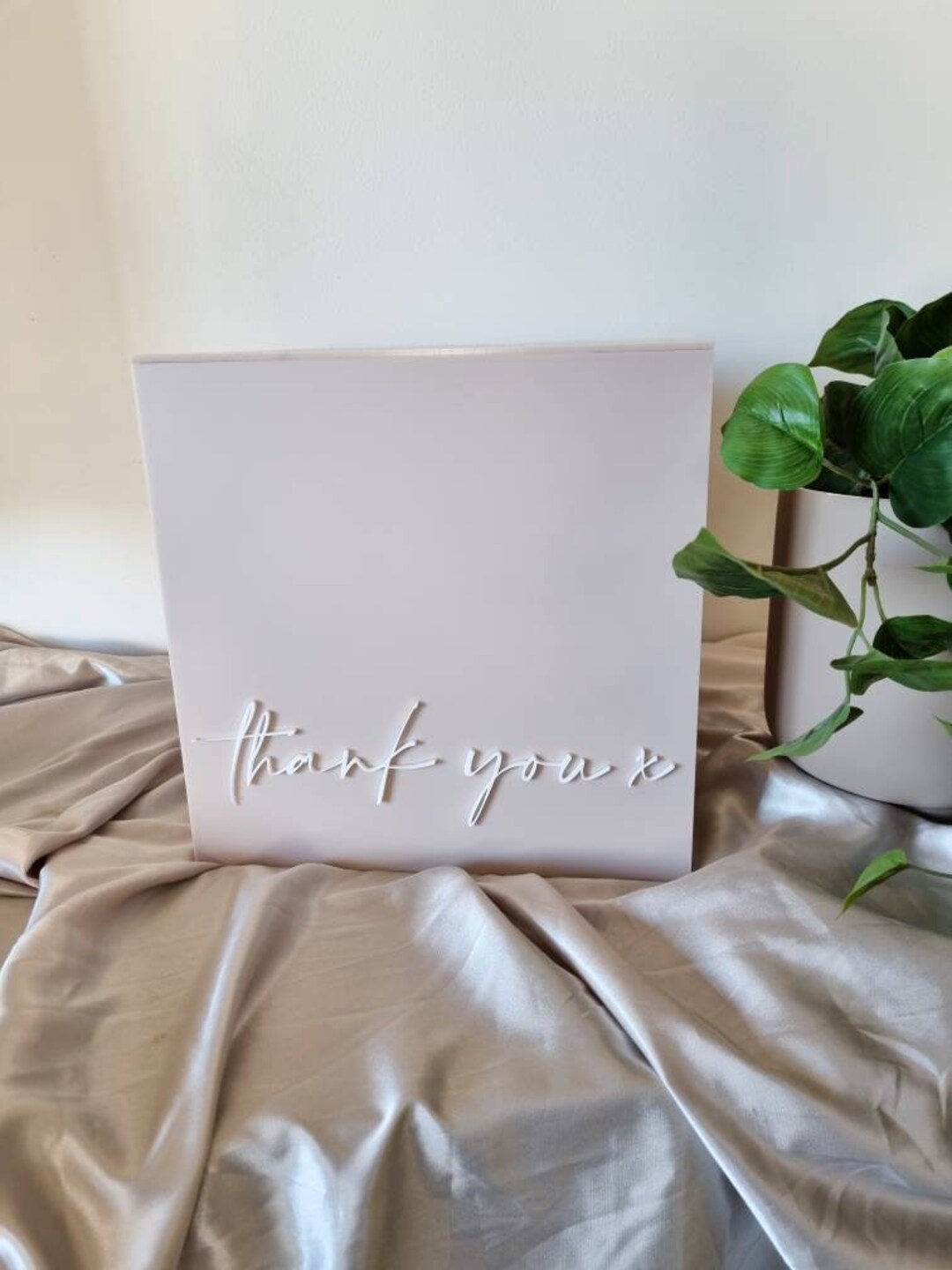 Acrylic Wishing Well Box, Custom Cards and Wishes Box, Wedding Box ...