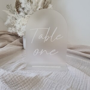 Wedding Table Number, Neutral Table Sign, Table Sign Wedding, Modern ...