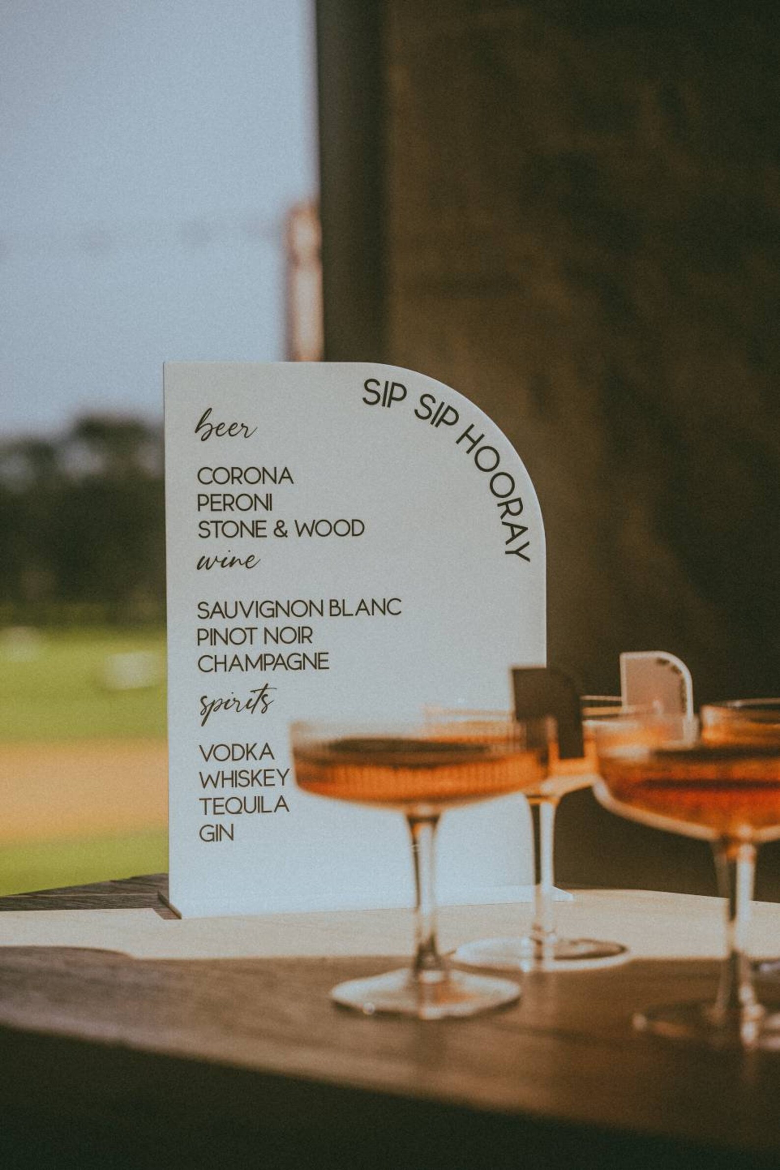 Acrylic Arch Bar Menu Drunk in Love Bar Sign Bar Sign Event - Etsy