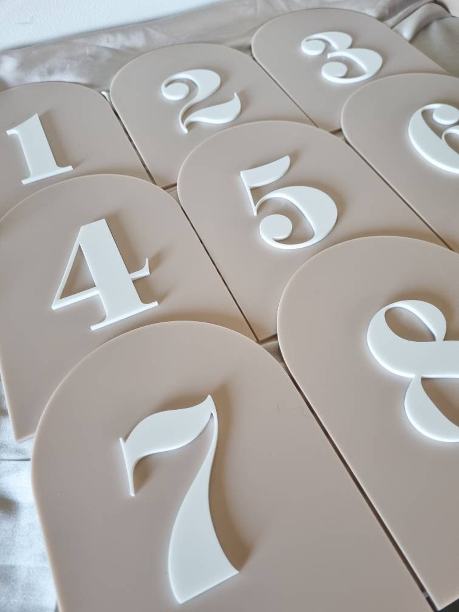 Wedding Table Number Neutral Table Sign Table Sign Wedding - Etsy Australia