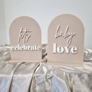 Wedding Table Number, Neutral Table Sign, Table Sign Wedding, Modern ...