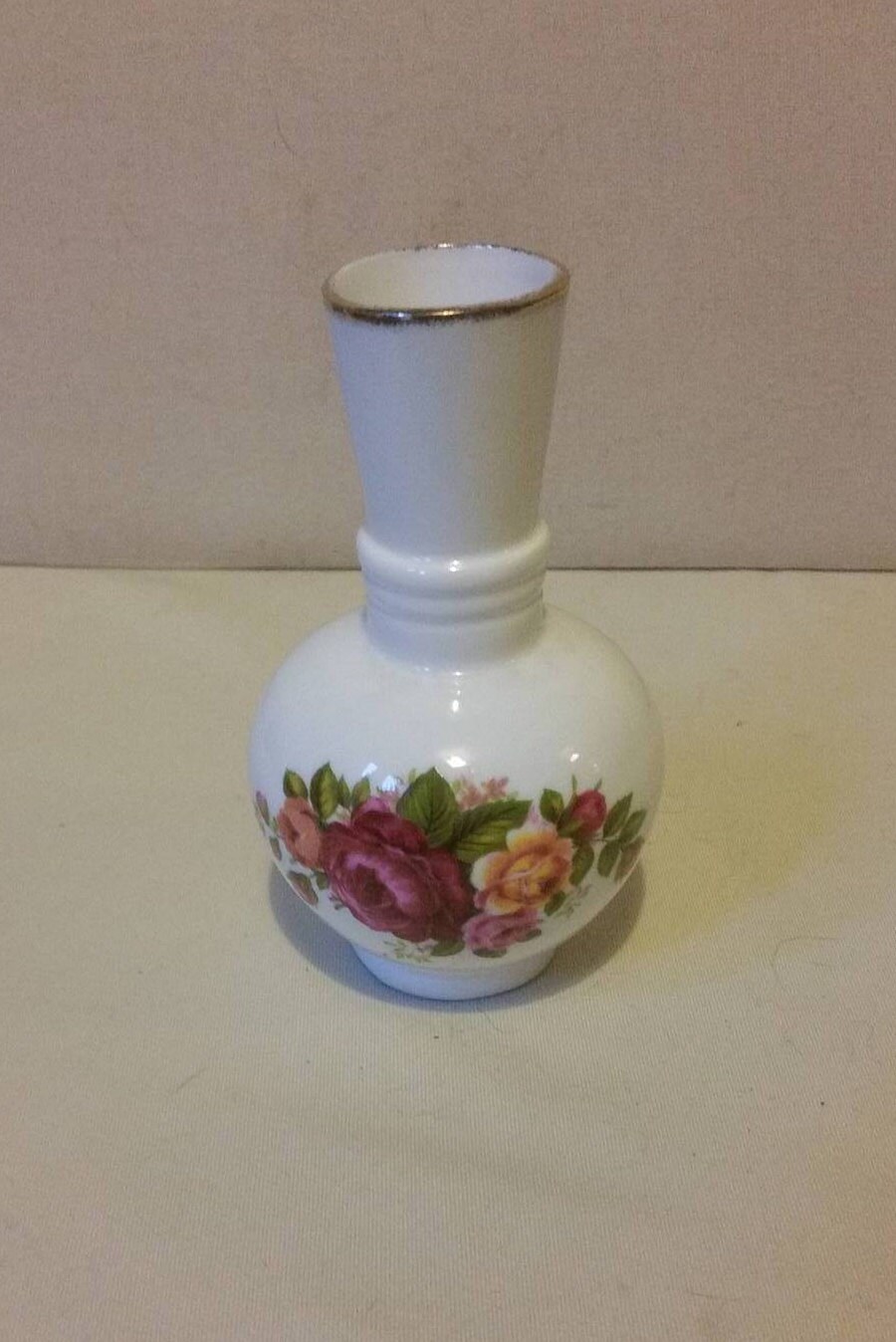 Perfect Fine Bone China COTTAGE Roses Bud Vase C.1970's - Etsy Canada