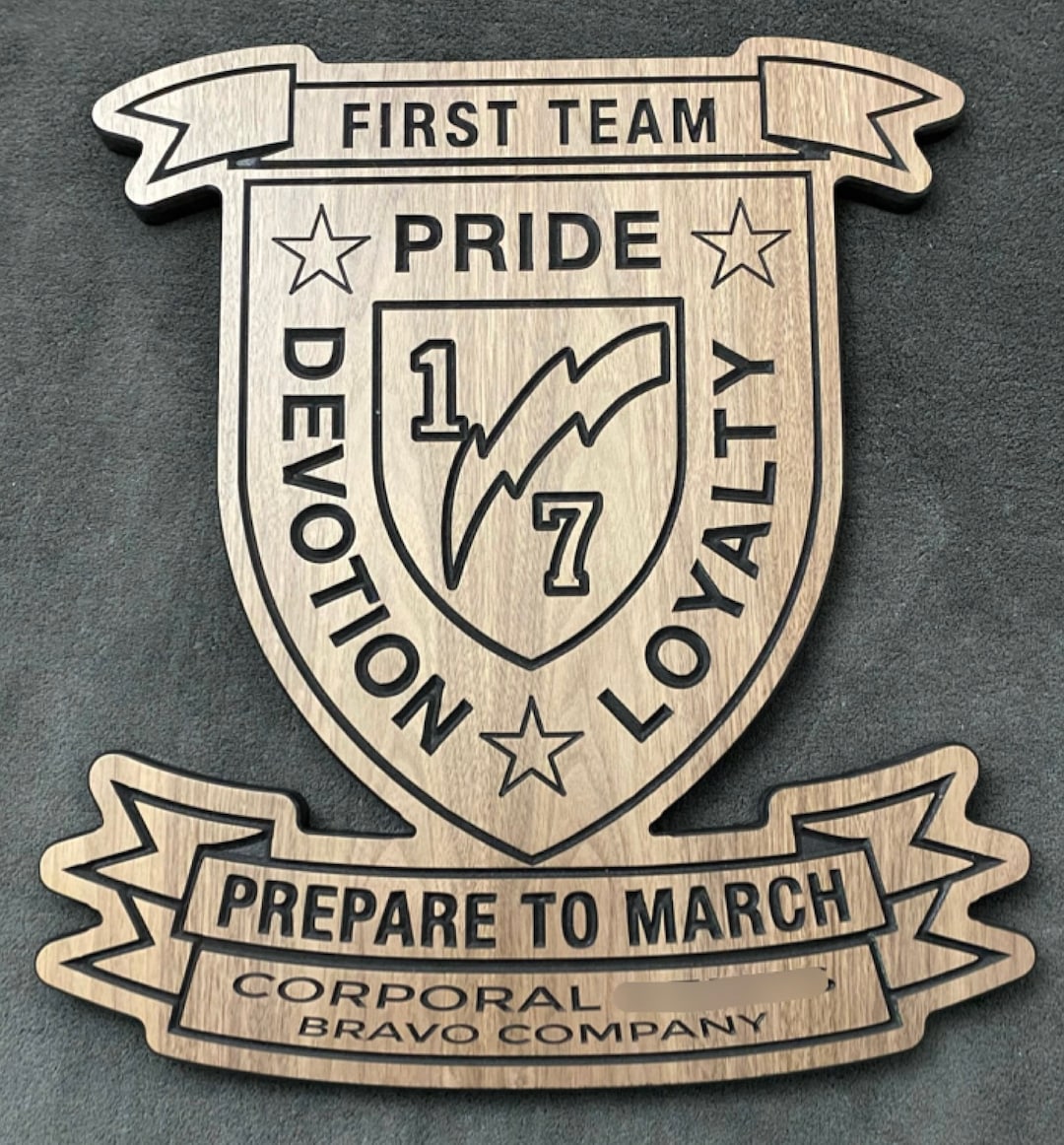 USMC - 1st Battalion 7th Marines - Etsy