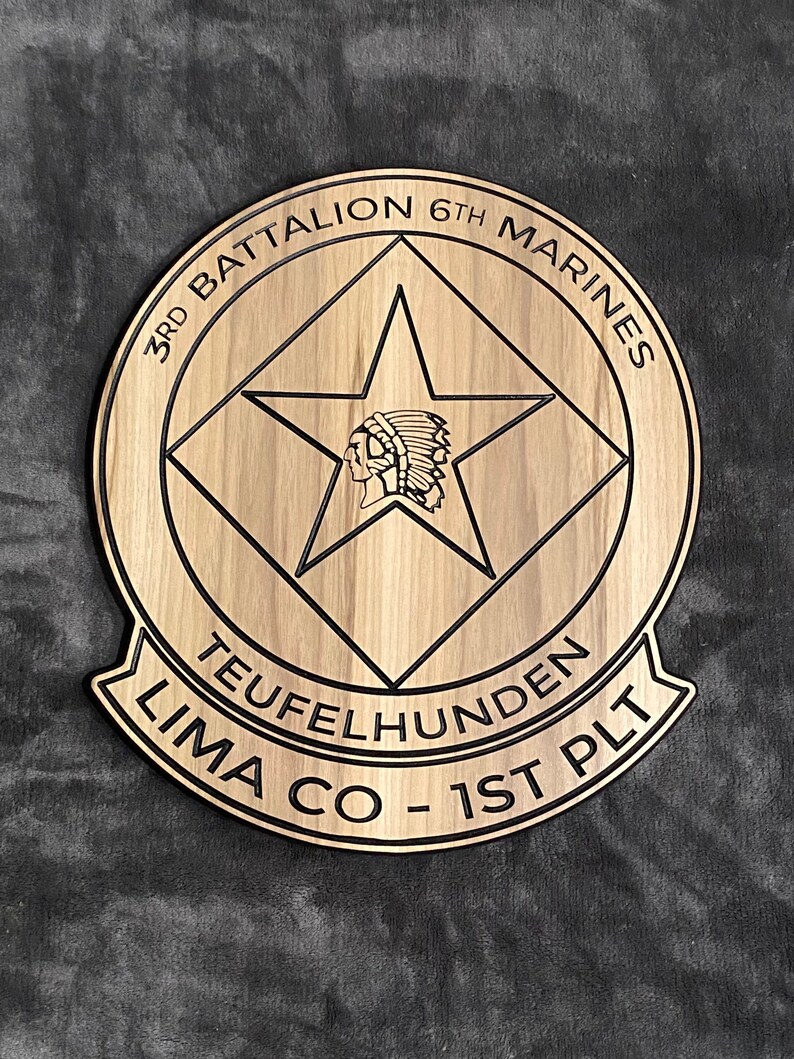 USMC - 3rd Battalion 6th Marines Unit Emblem - Etsy