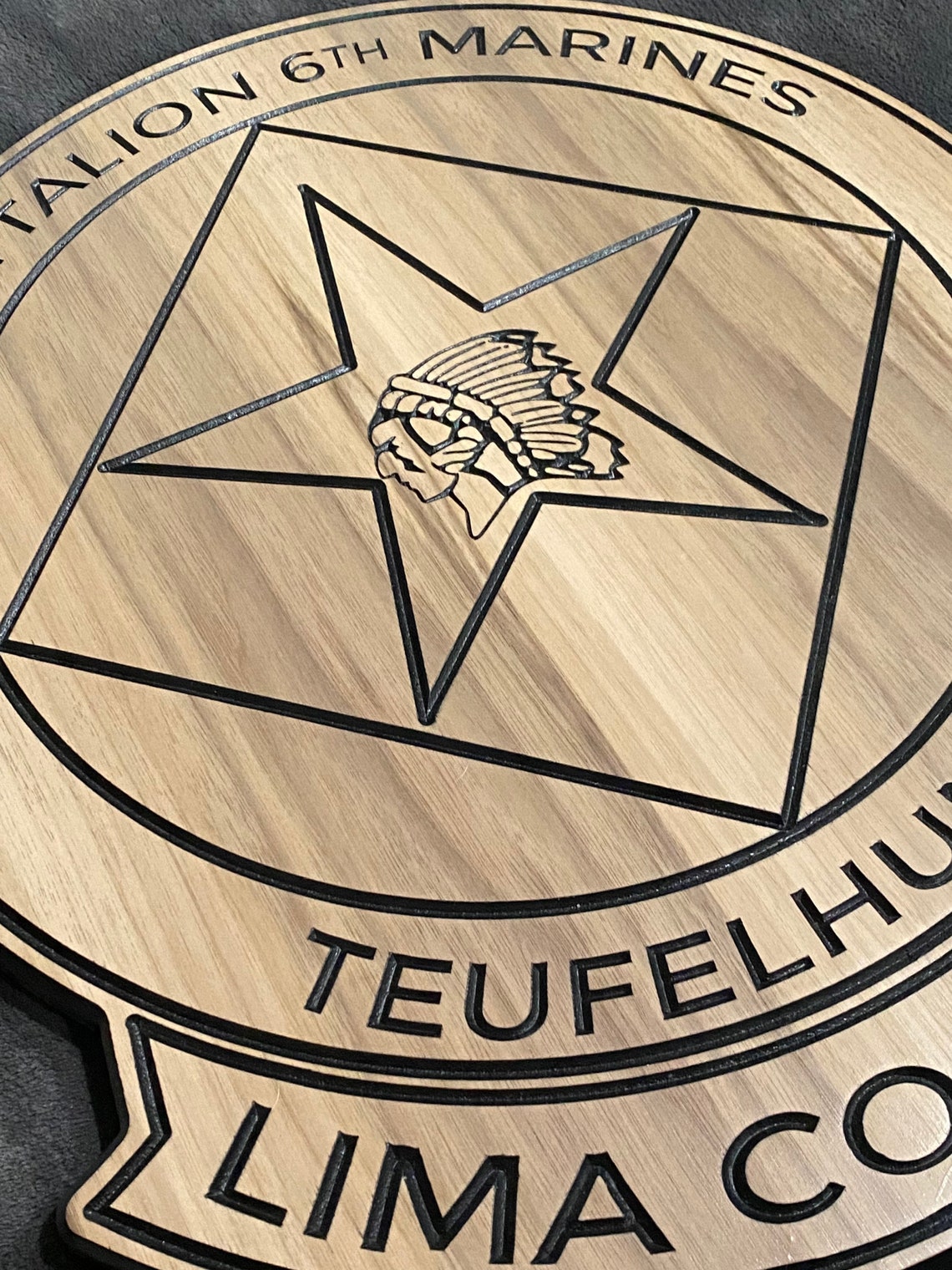 USMC - 3rd Battalion 6th Marines Unit Emblem - Etsy