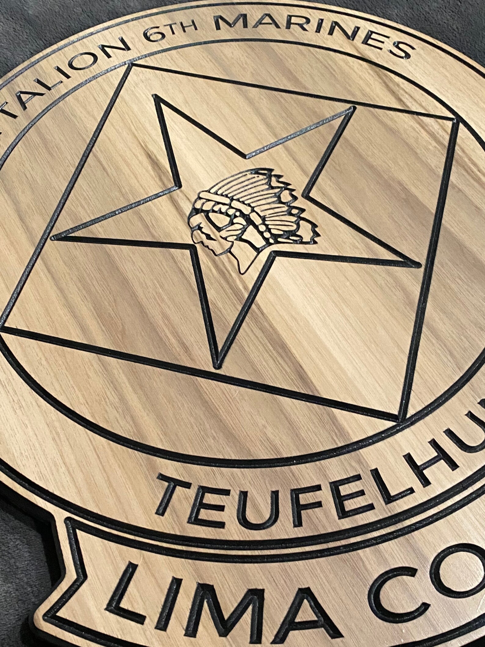 USMC - 3rd Battalion 6th Marines Unit Emblem - Etsy