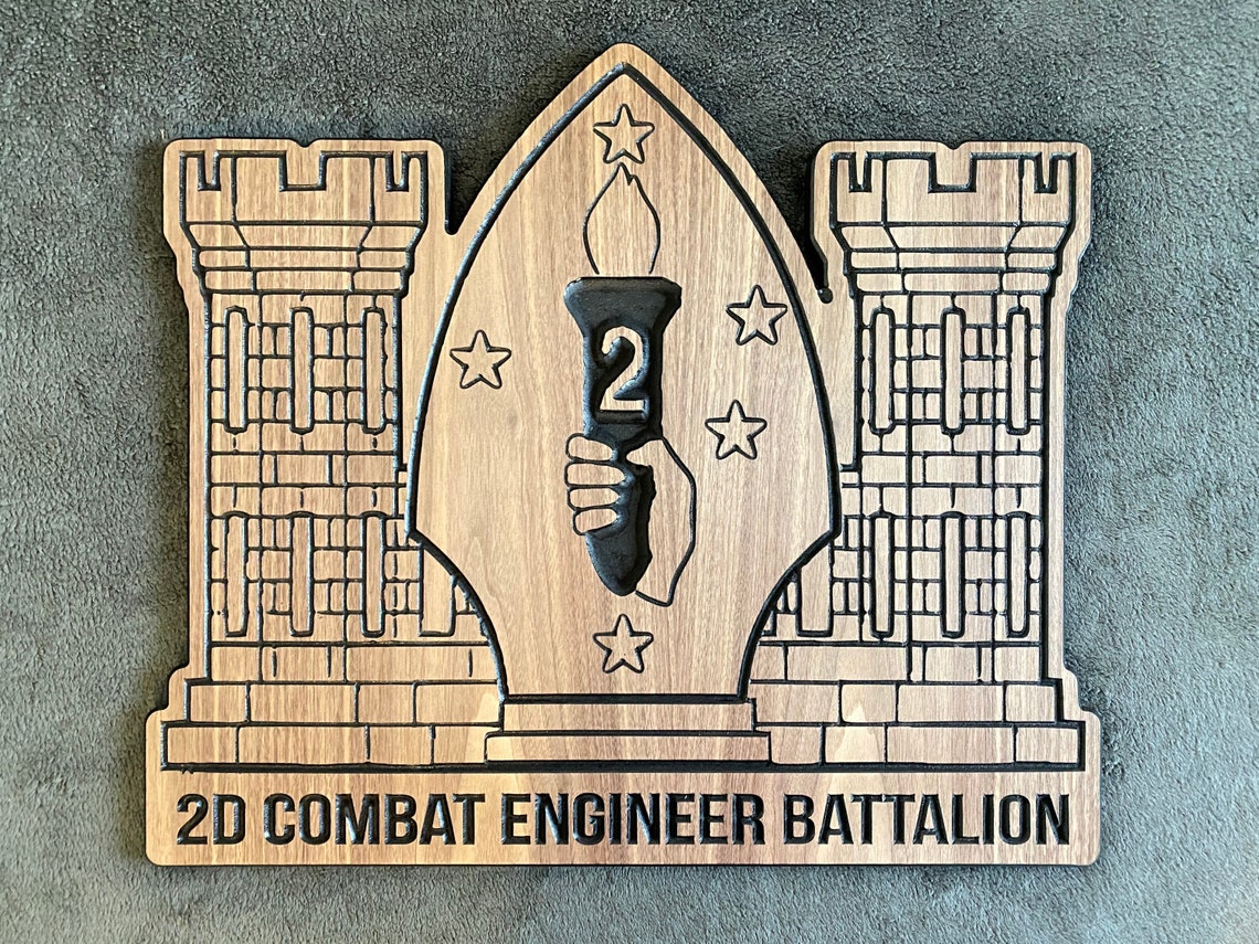 USMC 2nd Combat Engineer Battalion - Etsy