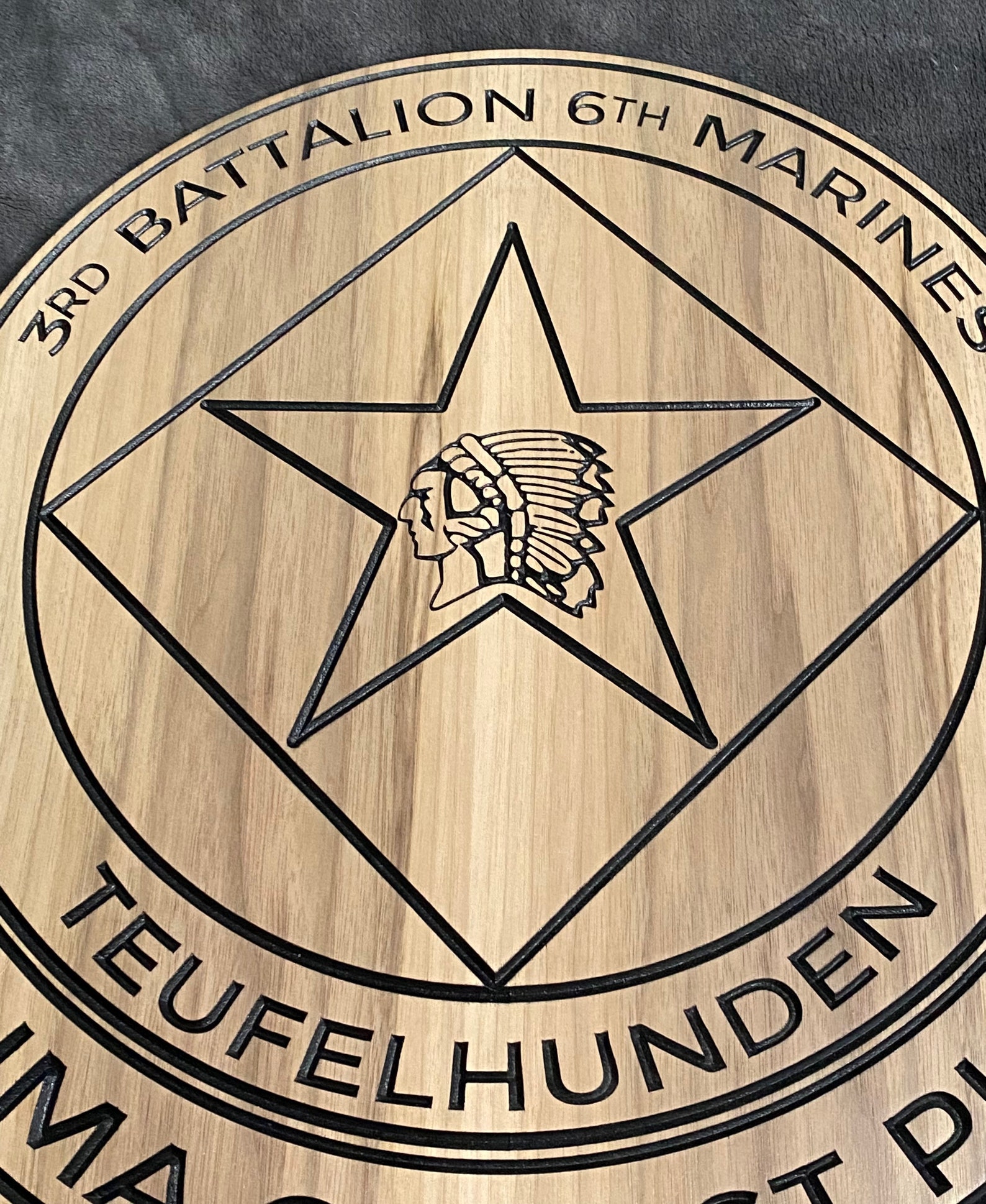 USMC - 3rd Battalion 6th Marines Unit Emblem - Etsy