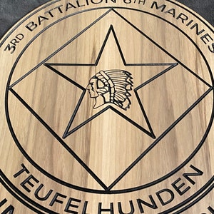 USMC - 3rd Battalion 6th Marines Unit Emblem - Etsy