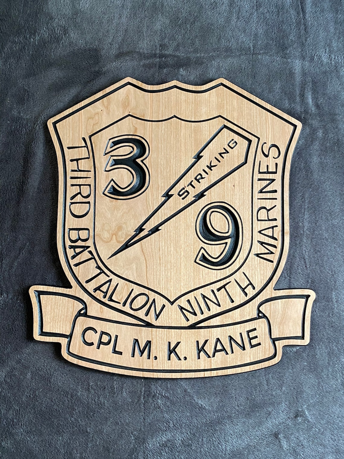 USMC 3rd Battalion 9th Marines | Etsy