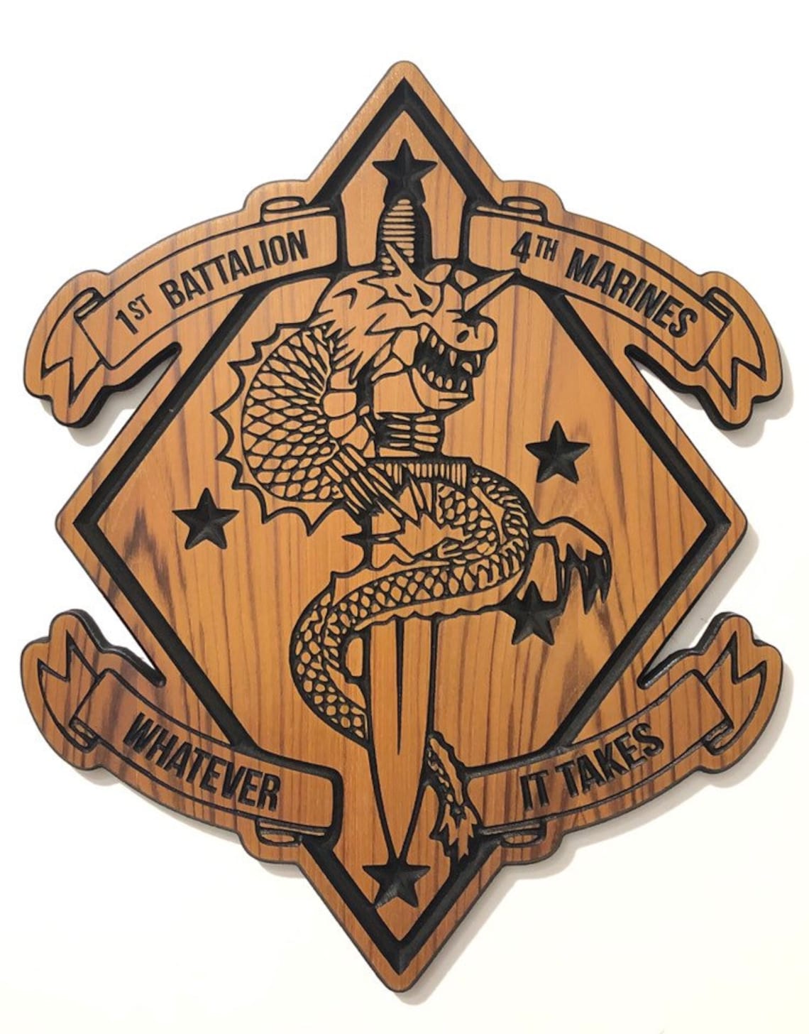 USMC - 1st Battalion 4th Marines - Etsy