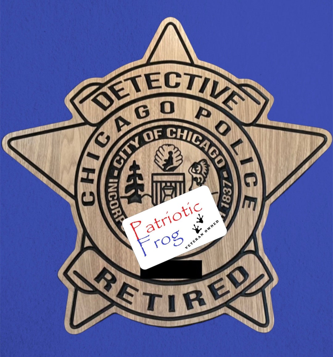 CUSTOM POLICE BADGE - Etsy