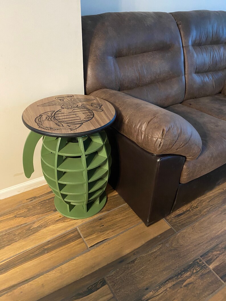 Grenade End Table - Etsy