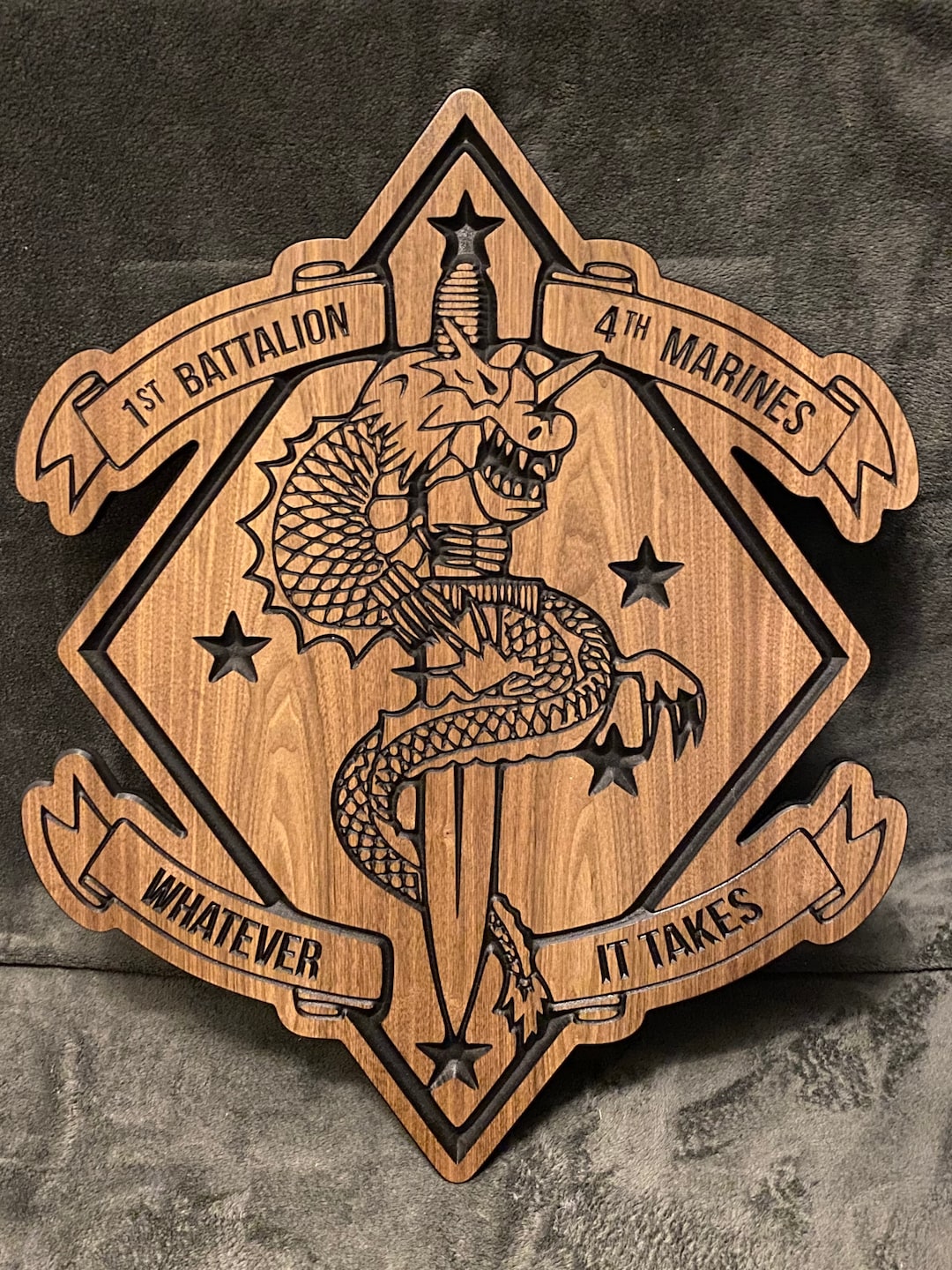 USMC - 1st Battalion 4th Marines - Etsy