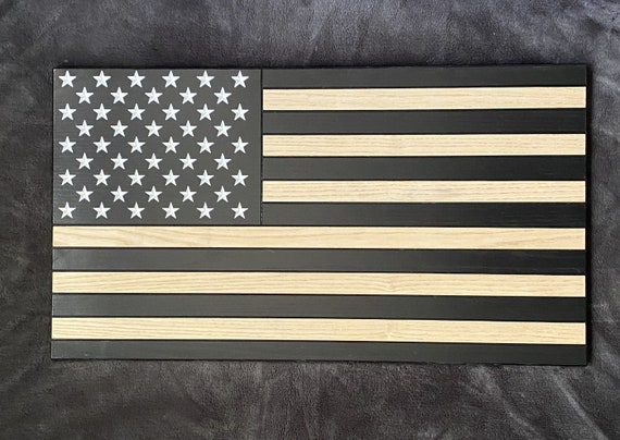 Smokey American Flag | Etsy