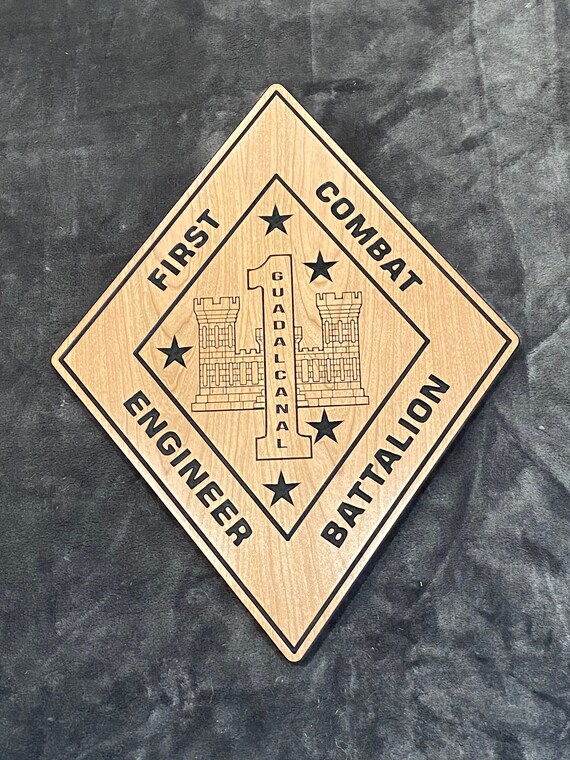 USMC First Combat Engineer Battalion - Etsy