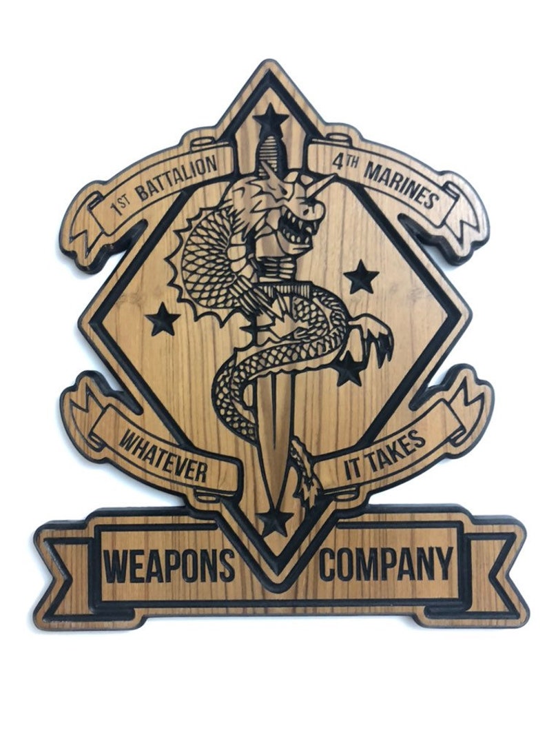 USMC - 1st Battalion 4th Marines - Etsy