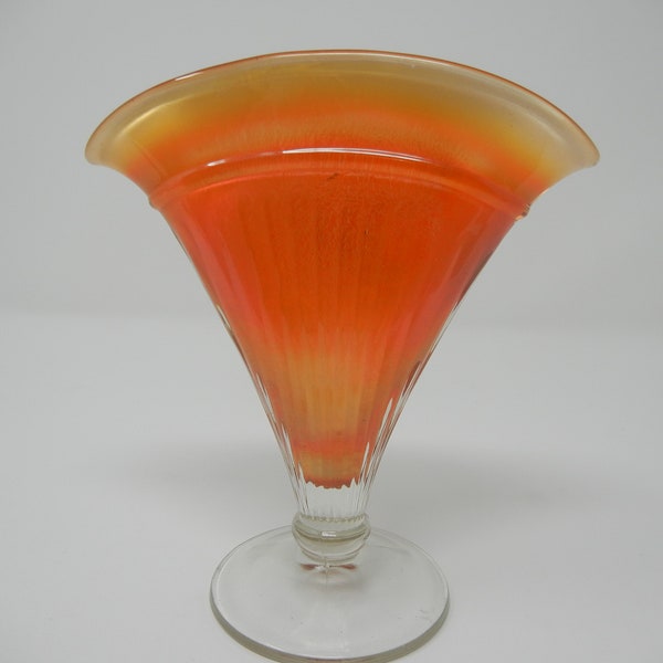 Clear Rib Vase - Etsy