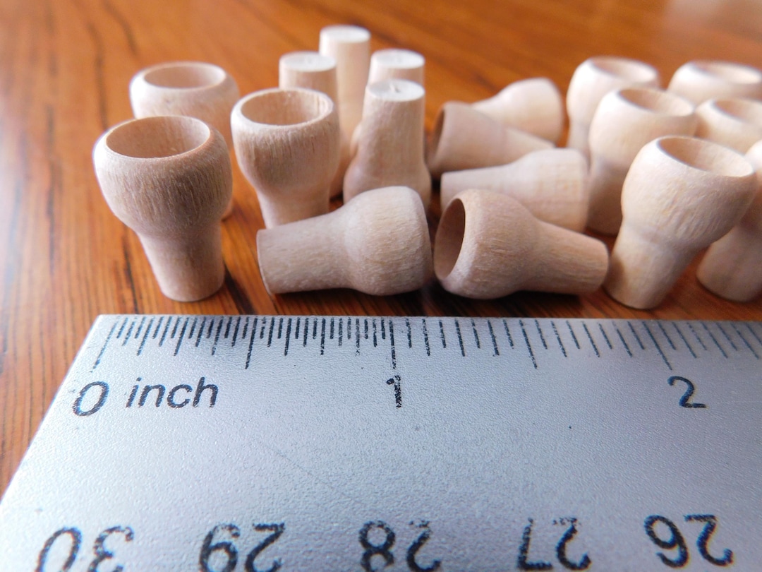20 Wood CUPS or Glasses, or DRINK Cups or Glasses, Unfinished Wood ...