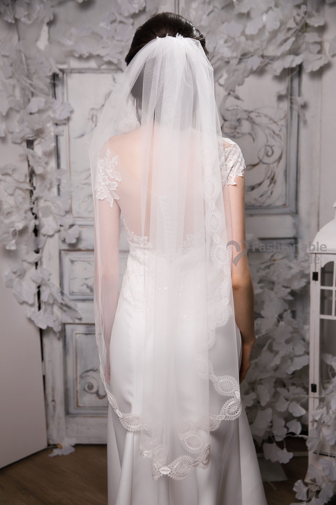 Antique Lace Veil Retro Lace Veil Vintage Veil Macrame Lace - Etsy