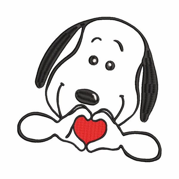 Snoopy Embroidery - Etsy