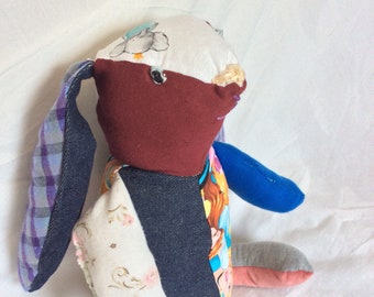 Patchwork Bunny | Etsy