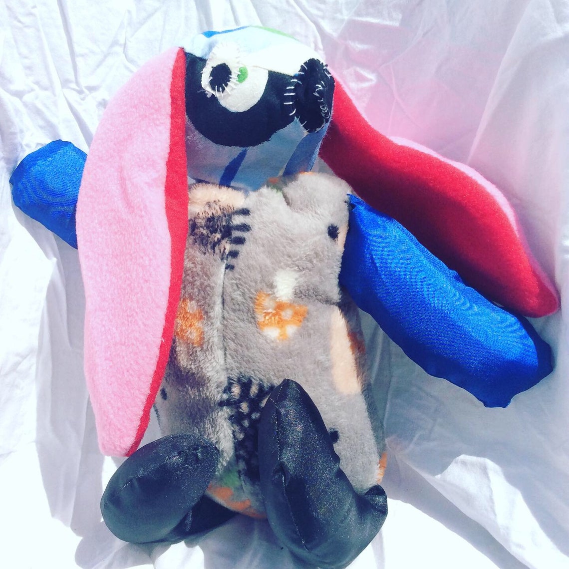 Patchwork Bunny | Etsy