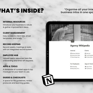 Ultimate Business Wiki Notion Dashboard Notion Template for Businesses ...