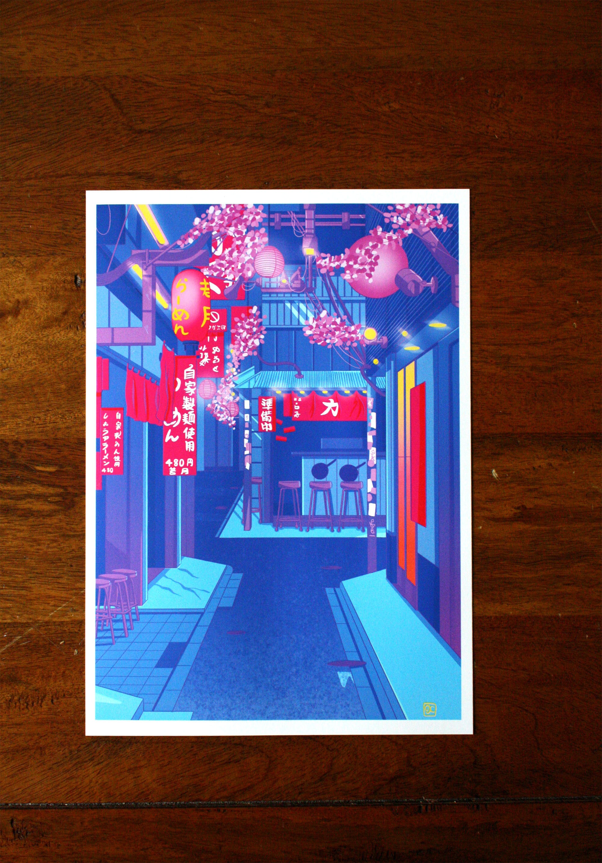 Tokyo/japan A4 Print Set of 2. Shinjukushibuyastreetneon | Etsy