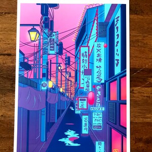 Japan A4 Print Set of 3. Shinjukushibuyatokyolofi - Etsy