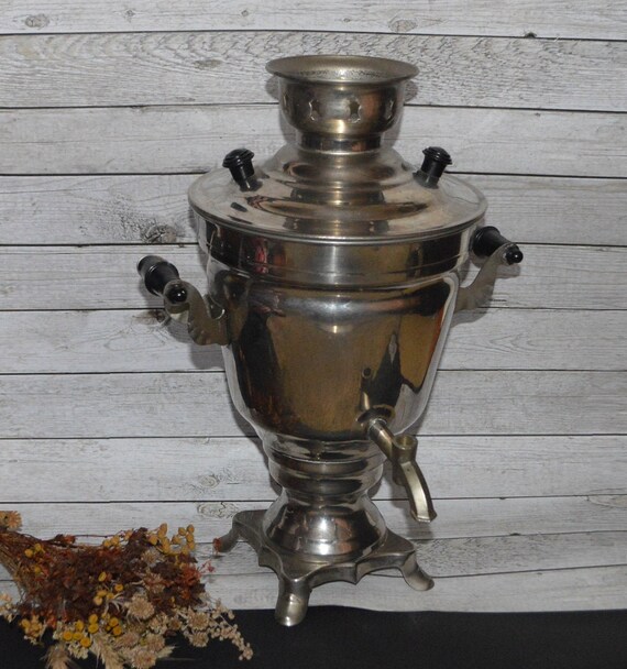 Electric Samovar Russian samovar samovar silver Kitchen decor | Etsy