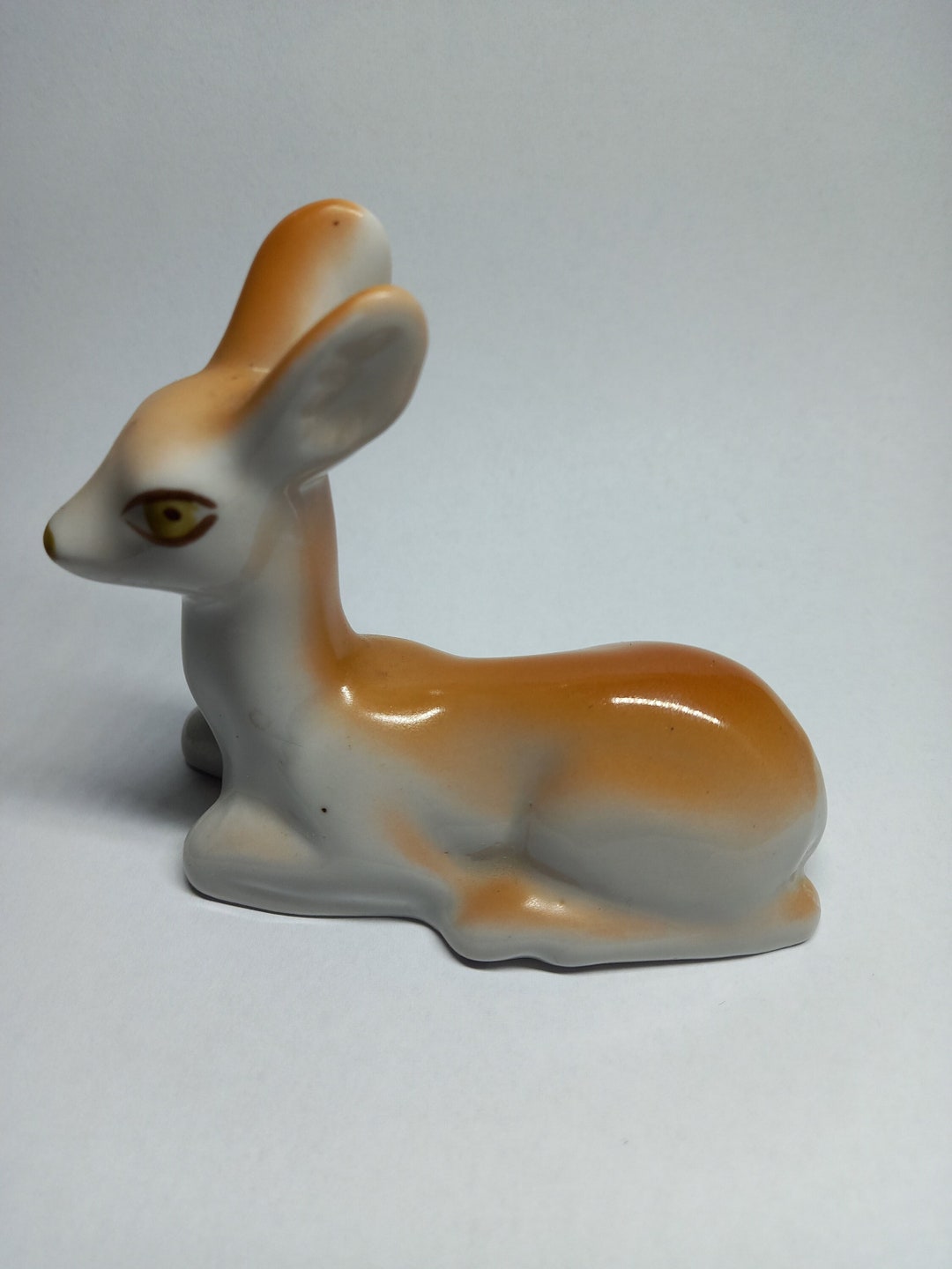 Deer Totem Animal Porcelain - Etsy