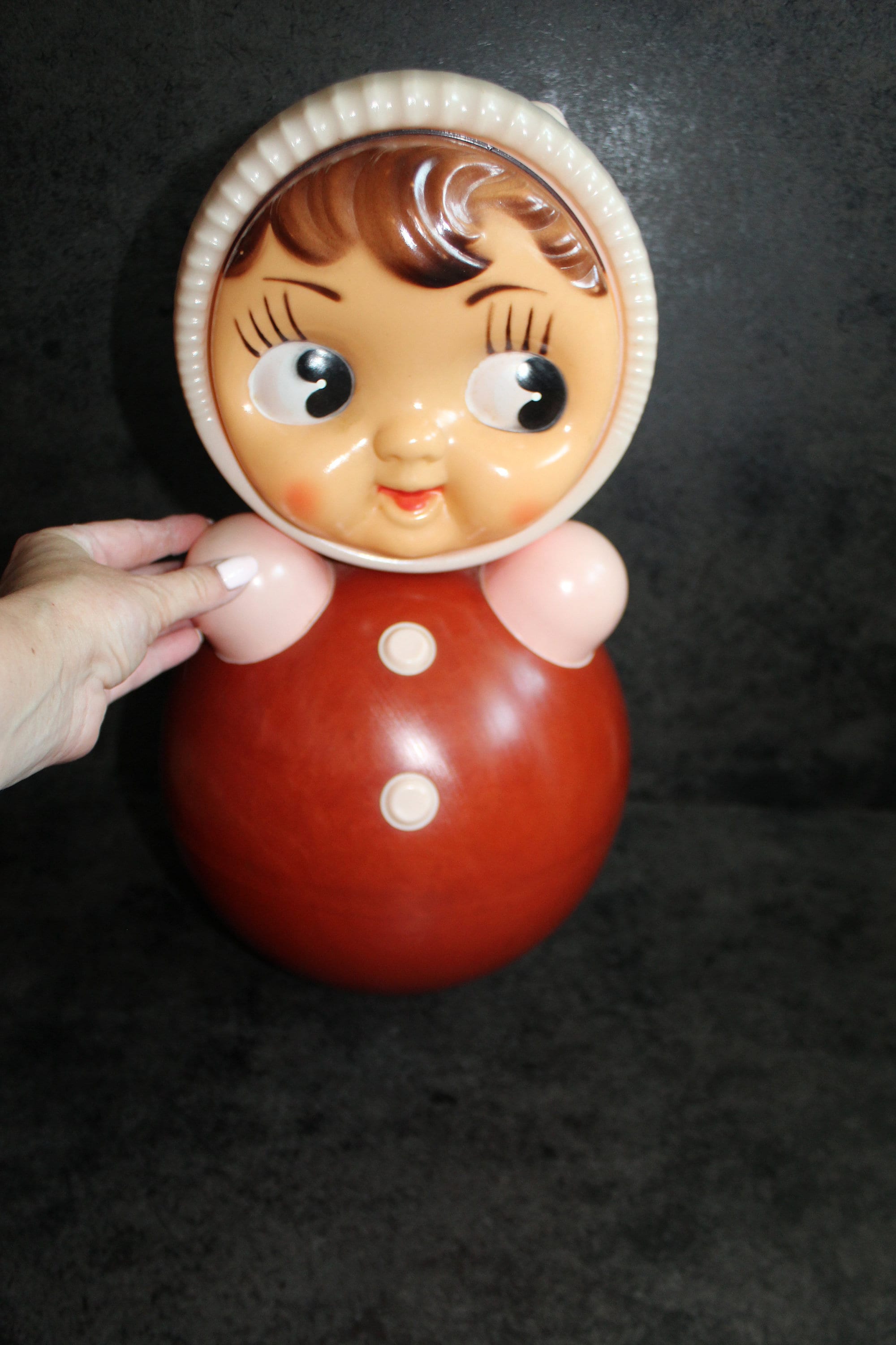 Toys Games Dolls Action Figures Dolls roly-poly vintage doll | Etsy