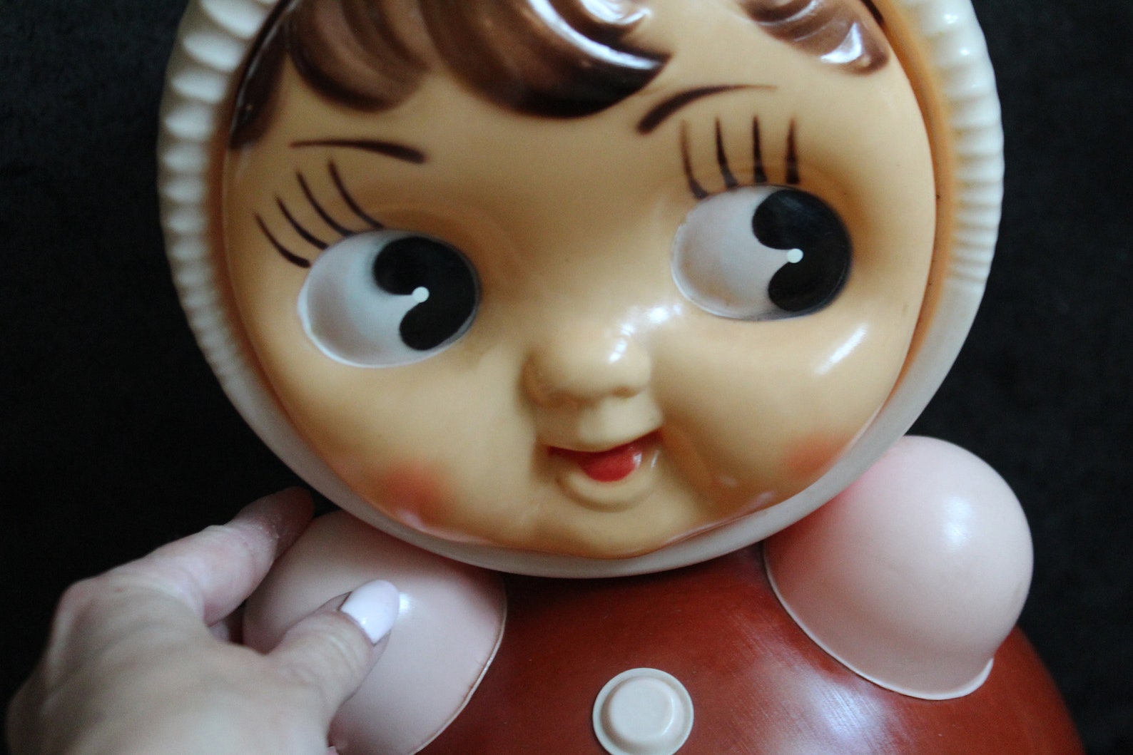 Toys Games Dolls Action Figures Dolls roly-poly vintage doll | Etsy