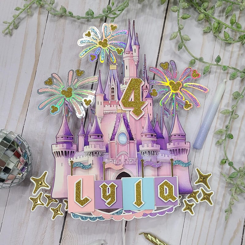 Castle Wedding Cake Topper - Etsy