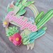 Floral Cactus Succulent Theme Cake Topper - Etsy
