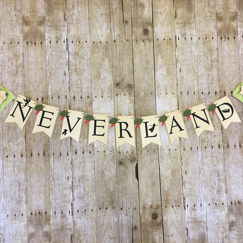 Peter Pan Banner - Etsy