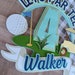 Lets Par Tee Golf Cake Topper / Fore Party/hole in One Cake Topper ...