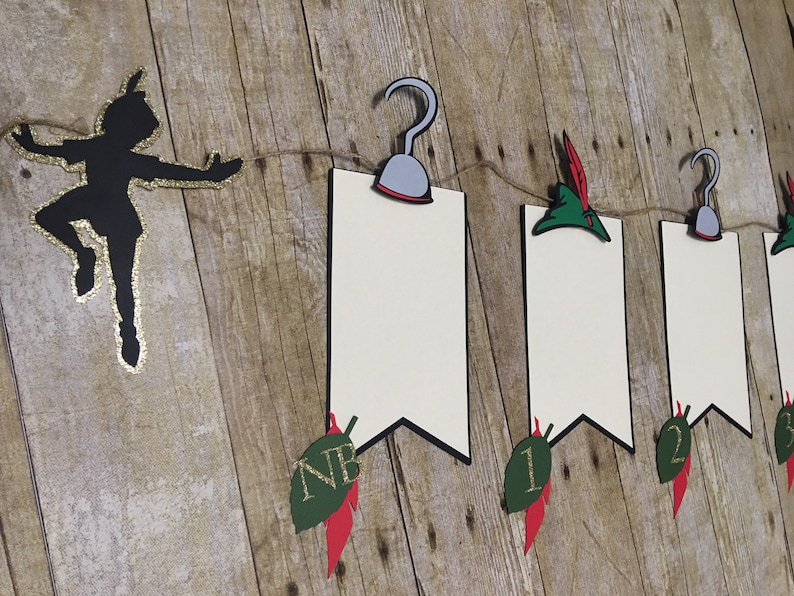 Peterpan Monthly Photo Banner, Neverland, Never Grow Up, 1st Birthday ...