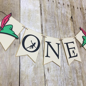 Peter Pan Highchair Banner, Neverland, Peterpan Chair Banner, Peterpan ...