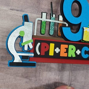 Light up Science Wonder Lab Birthday Cake Topper / Chemistry Birthday ...