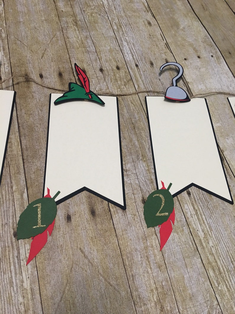 Peterpan Monthly Photo Banner, Neverland, Never Grow Up, 1st Birthday ...