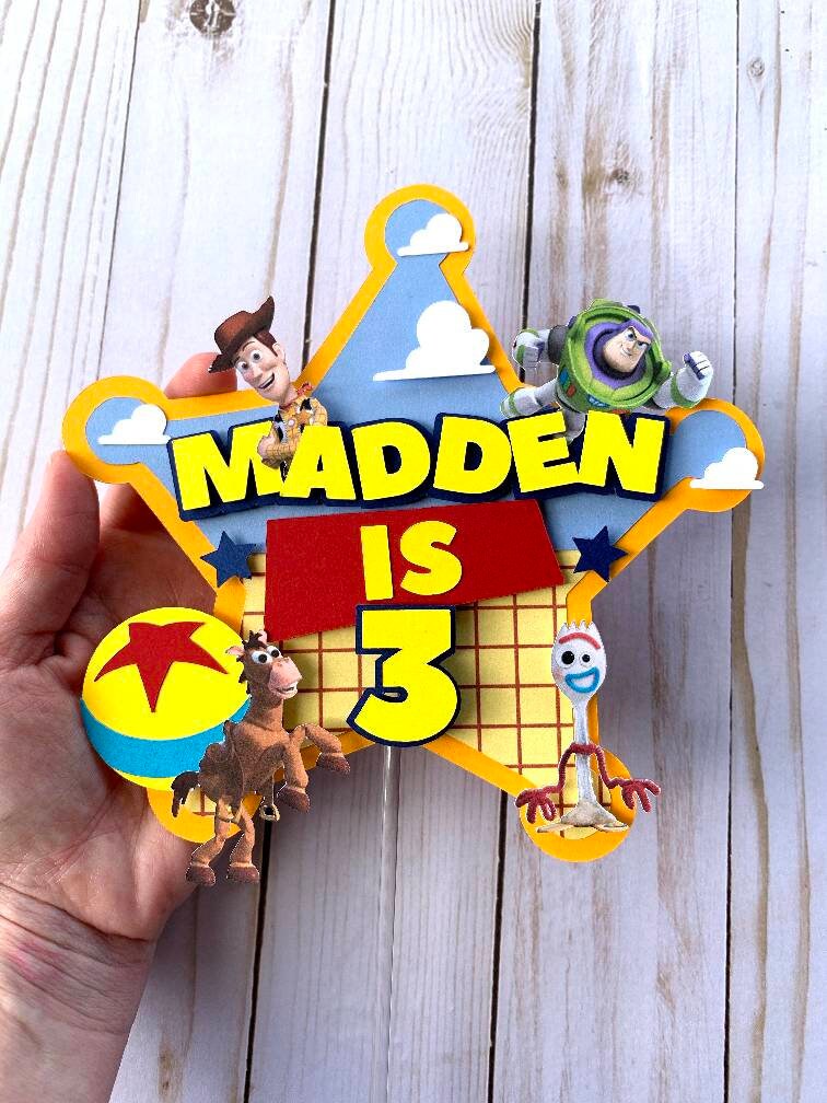 Toy Inspired Cake Topper / Smash Cake / Birthday Topper / | Etsy