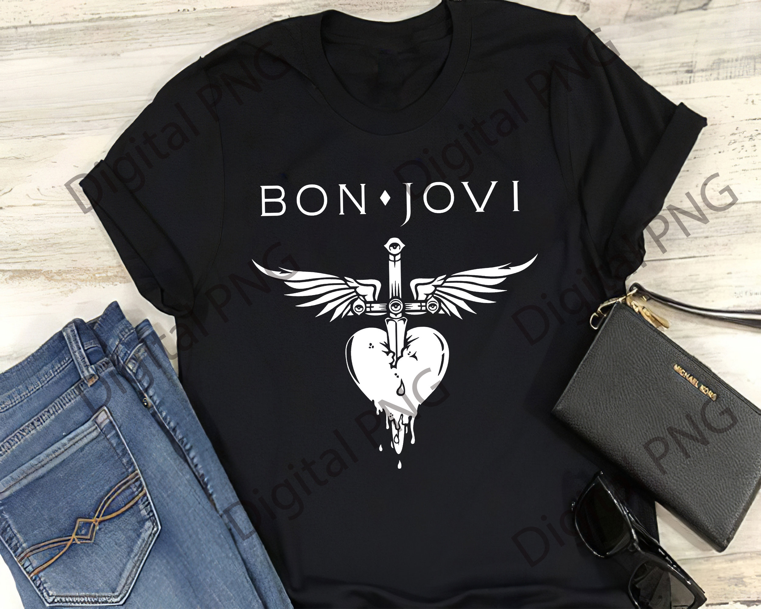 Bon Jovi Logo Dolch BON JOVI