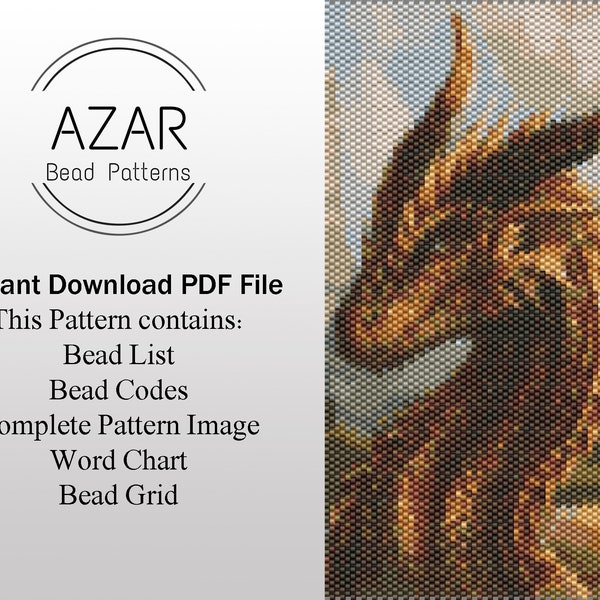 Dragon Bead Pattern - Etsy