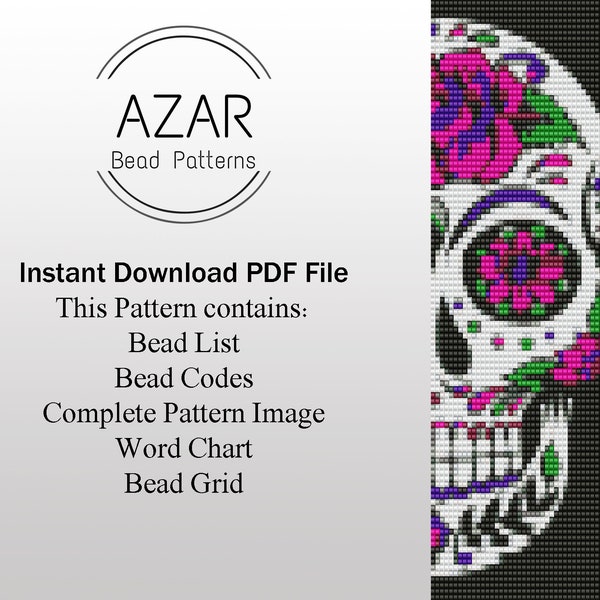 Loom Bead Patterns - Etsy UK