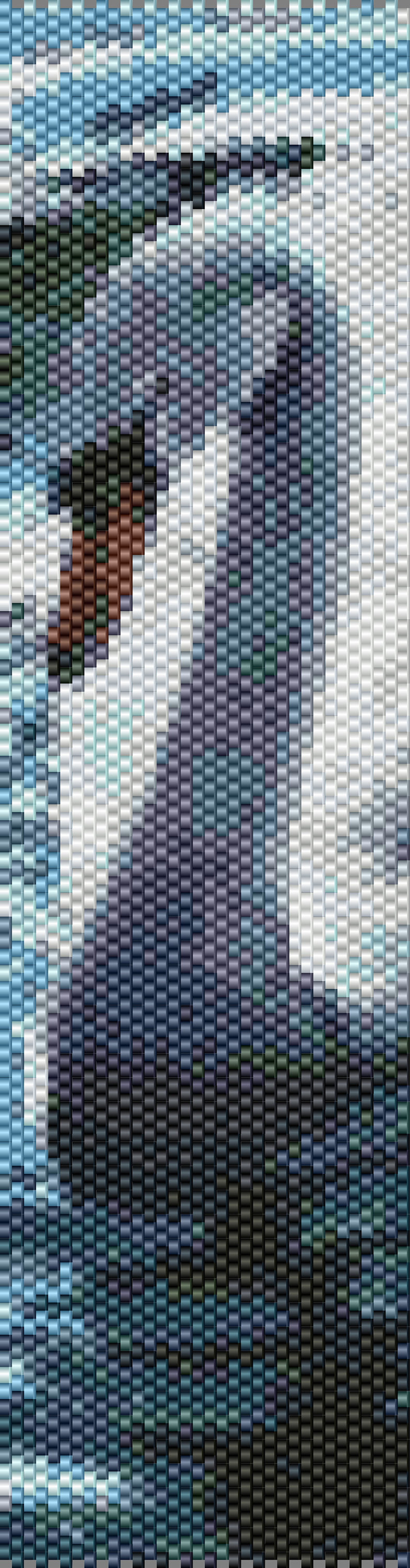 Swan Bead Peyote Pattern Animal Peyote Bracelet Nature - Etsy