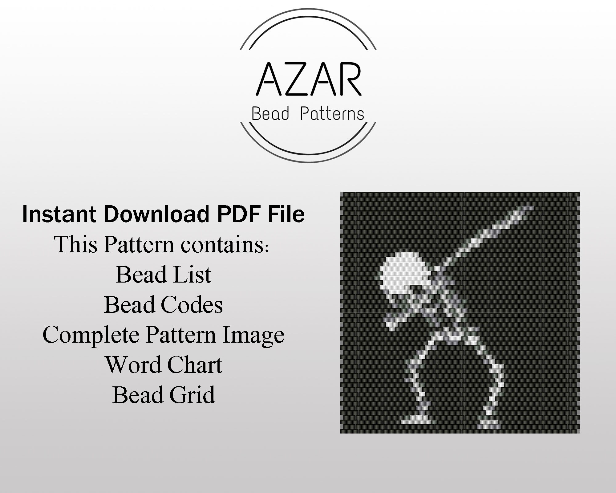 Funny Skeleton Lighter Peyote Pattern Goth Bead Lighter - Etsy Israel