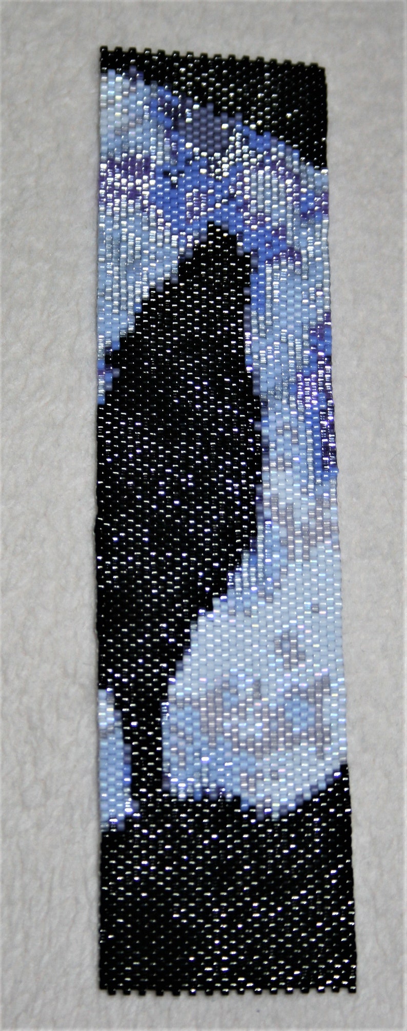 Wolf Bracelet Peyote Pattern Dog Beaded Pattern Wild | Etsy