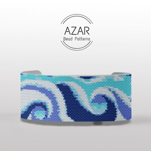 Ocean Peyote Pattern Sea Peyote Pattern Wave Peyote - Etsy Israel